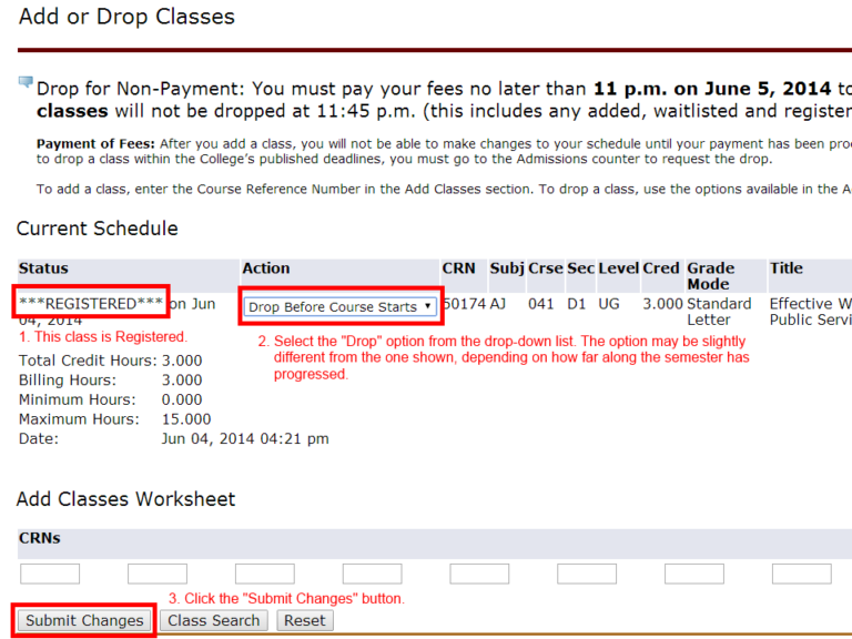 How to Drop a Class - Río Hondo College