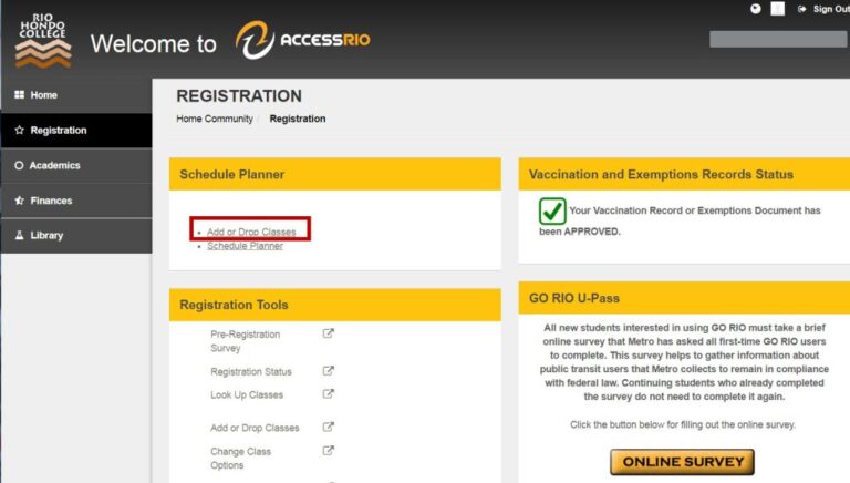 How to Register for Classes - Río Hondo College