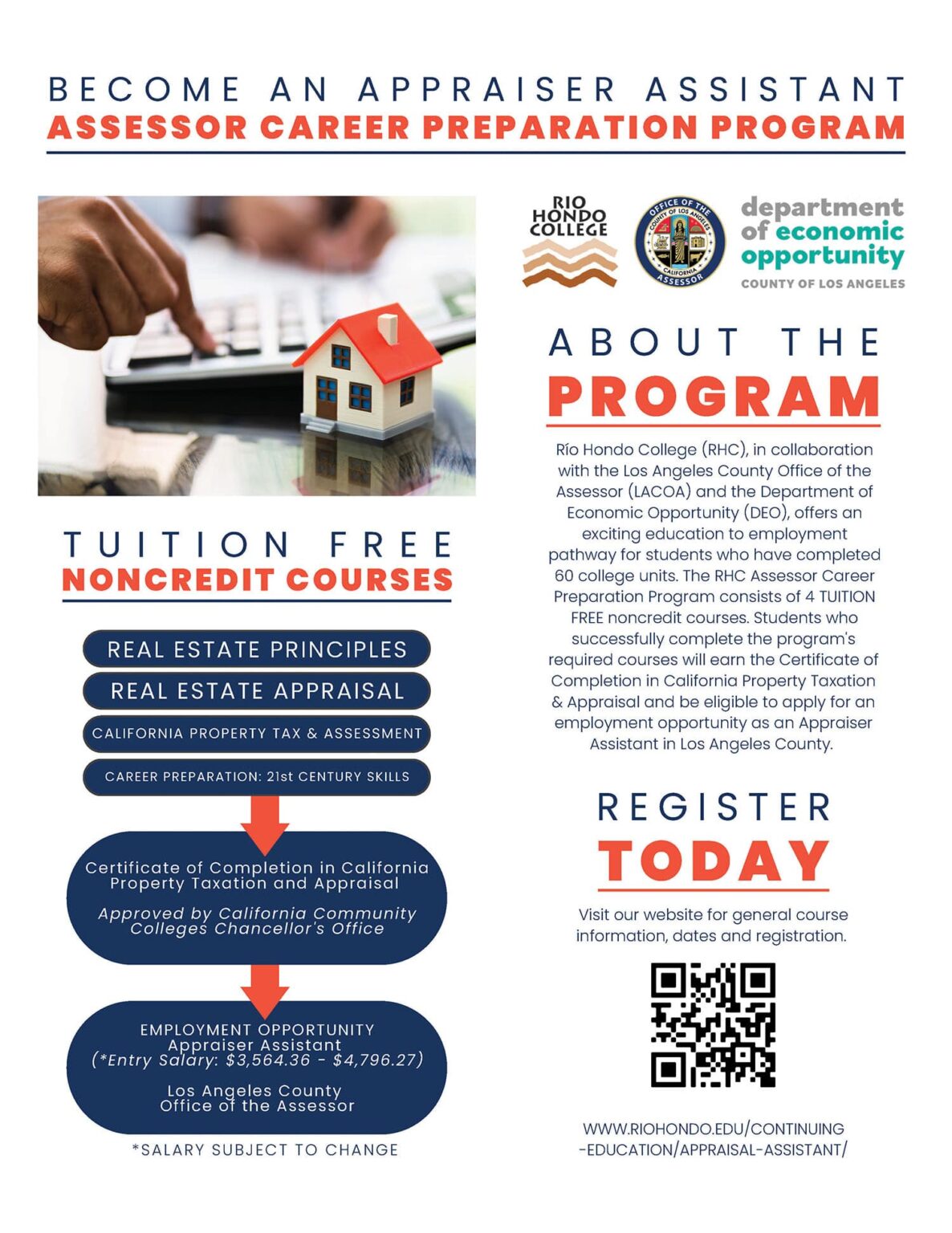 Real Estate Appraiser Assistant - Río Hondo College