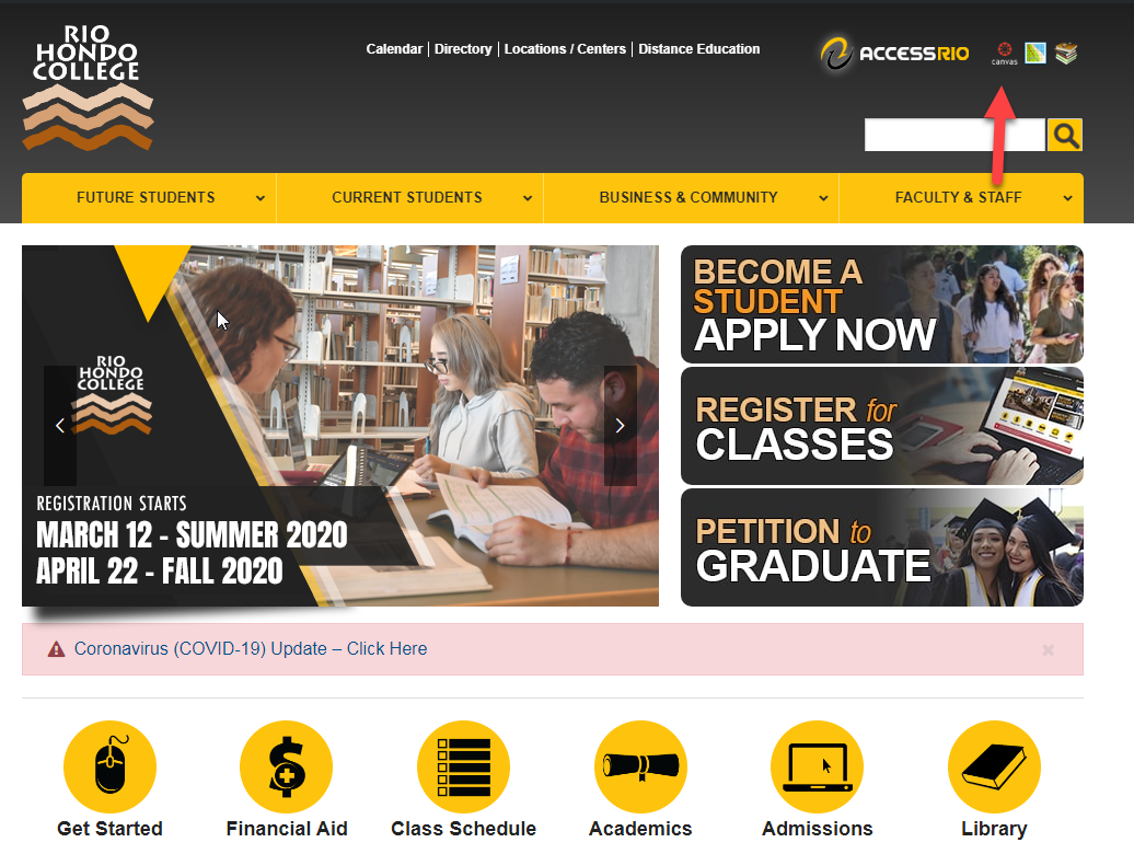How to Access Your Canvas Course - Río Hondo College | Whittier, CA