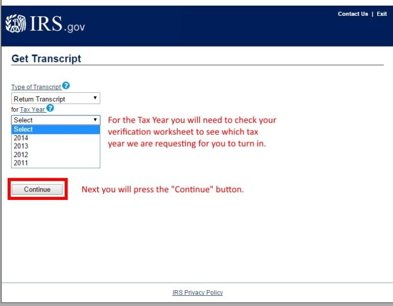 How to Order Tax Return Transcripts - Río Hondo College