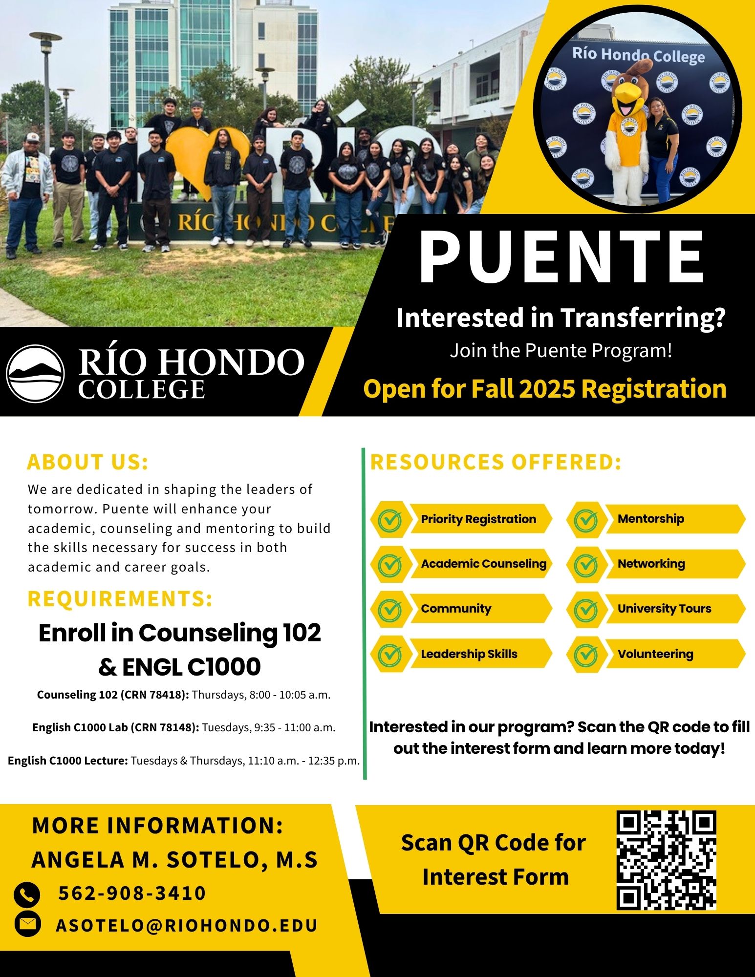 Puente Program - Río Hondo College